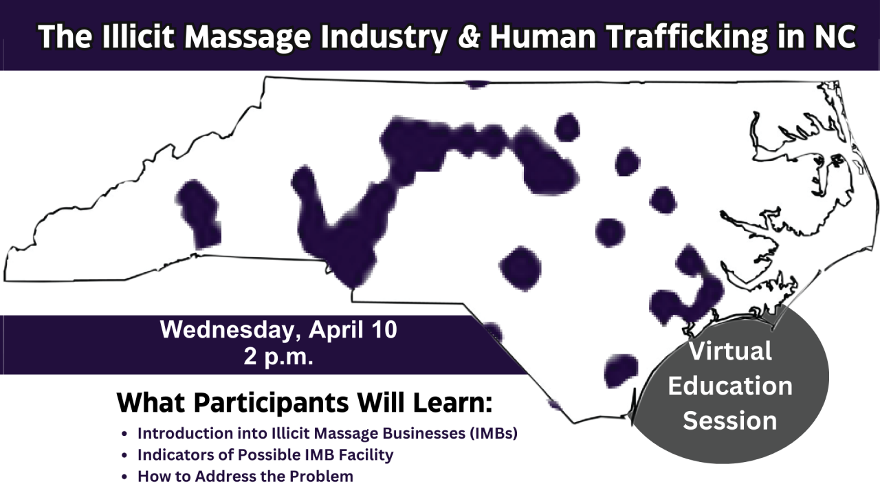 Learning Opportunities Nc Stop Human Trafficking